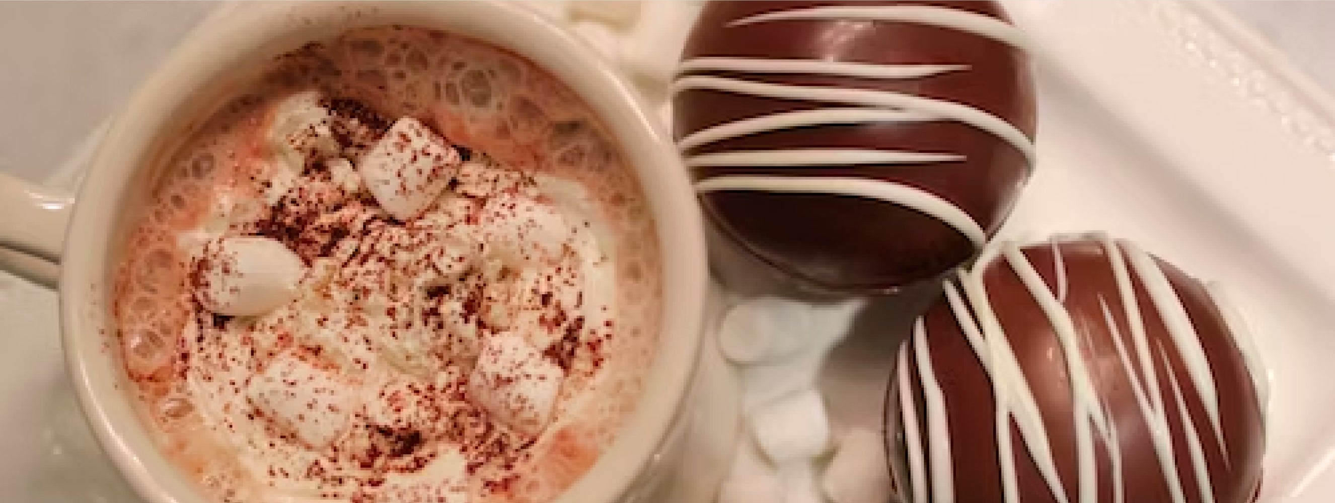 Hot Chocolate Bomb with Marshmallows